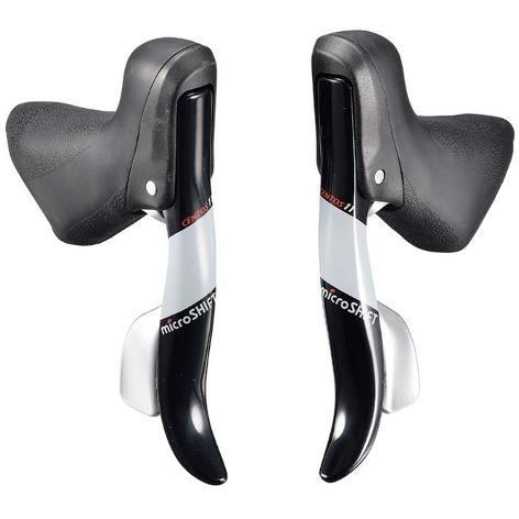 MicroShift Centos 11 Drop Bar Shifter 2x11 Speed Internal Cable Pair – 99 Bikes