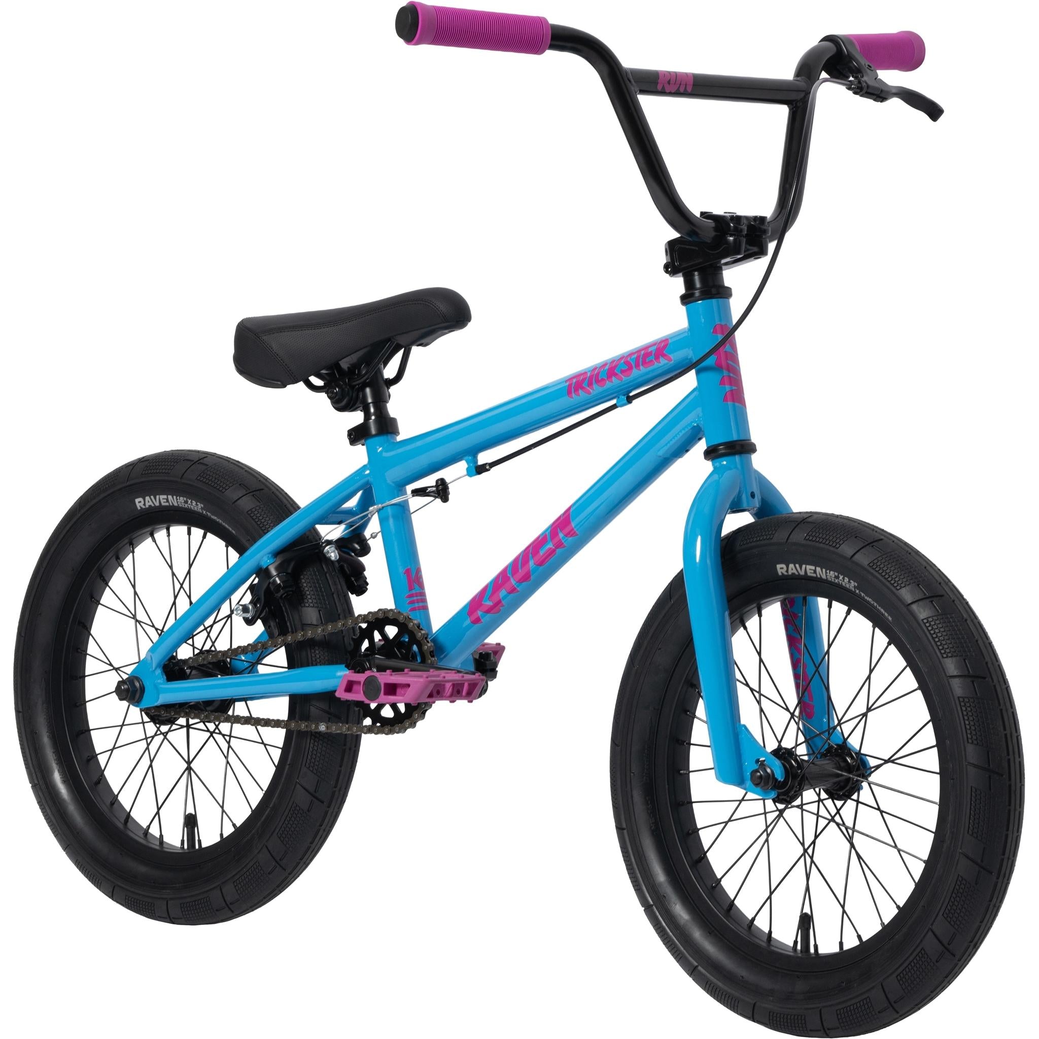 Raven Trickster 16'' BMX Bike Neon Coral – 99 Bikes