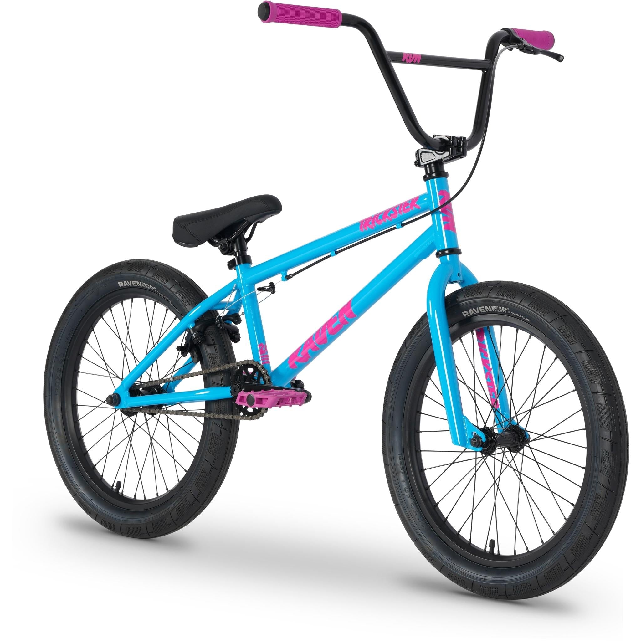 Raven Trickster 20'' BMX Bike Neon Coral – 99 Bikes