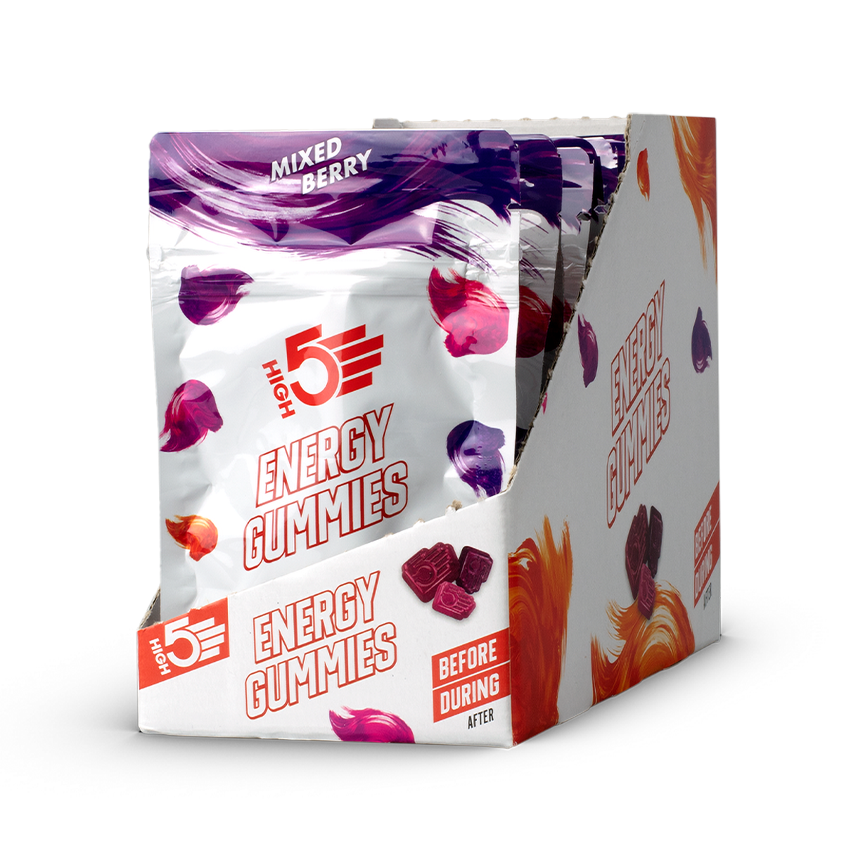 HIGH5 Energy Gummies Mixed Berry Box of 10 – 99 Bikes