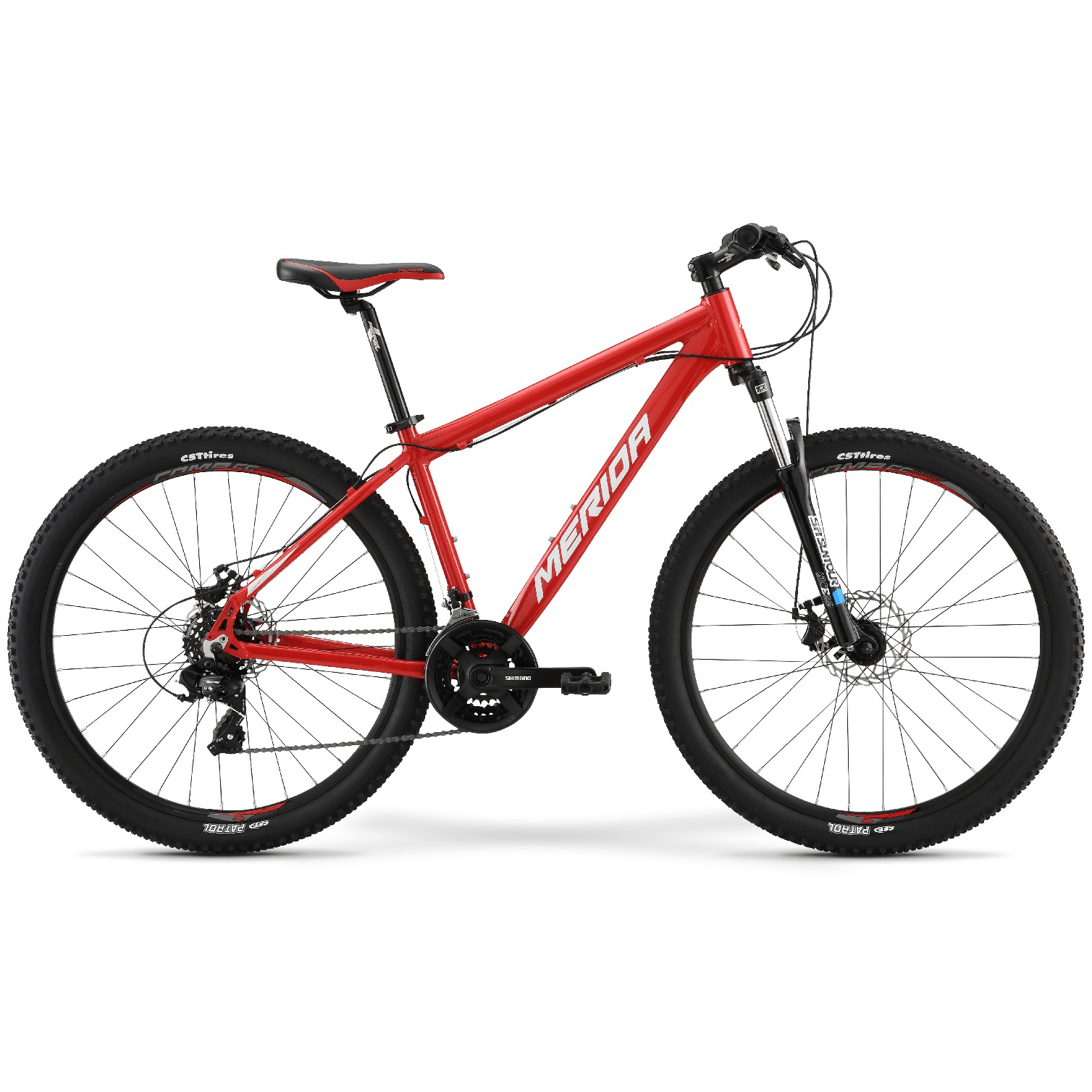 Merida Big Seven 10 MD Mountain Bike Race Red/White – 99 Bikes
