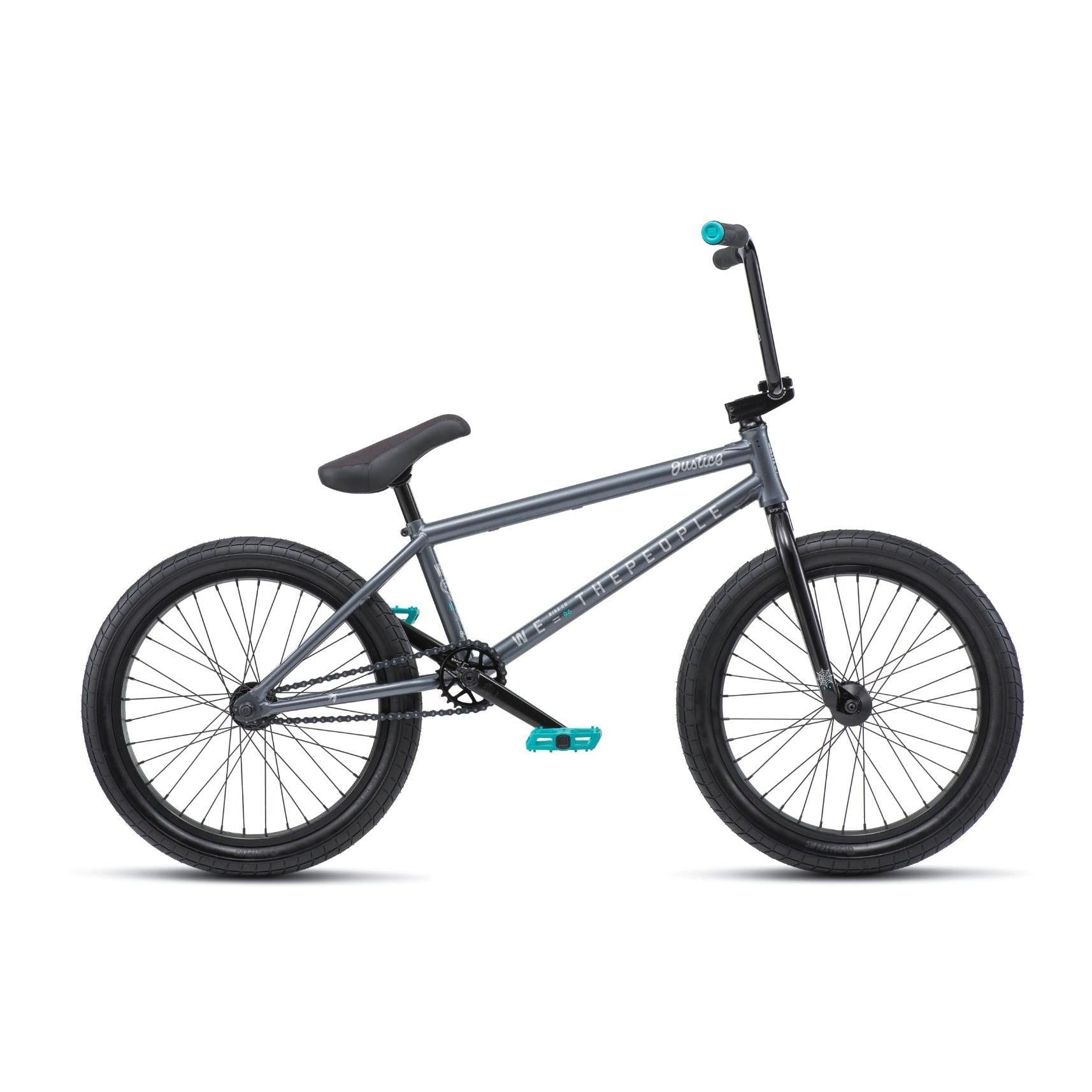 WTP Justice BMX Bike Metallic Grey (2019) – 99 Bikes