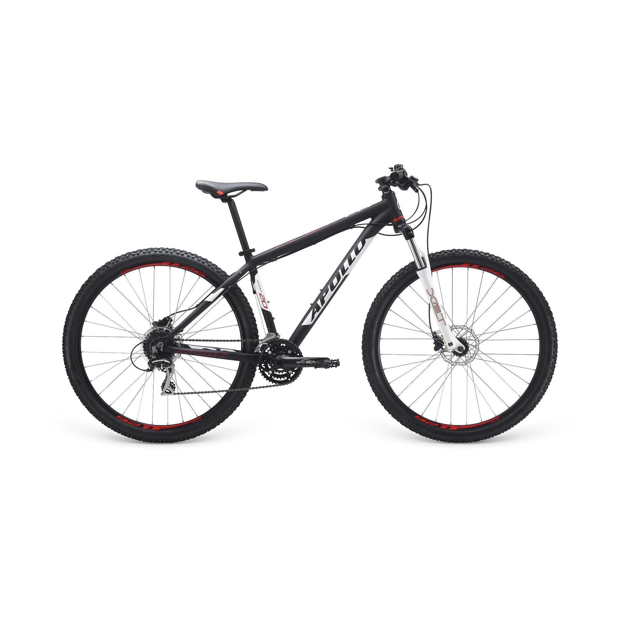 Apollo Xpert 20 29" Mountain Bike Black/White/Red (2017) – 99 Bikes