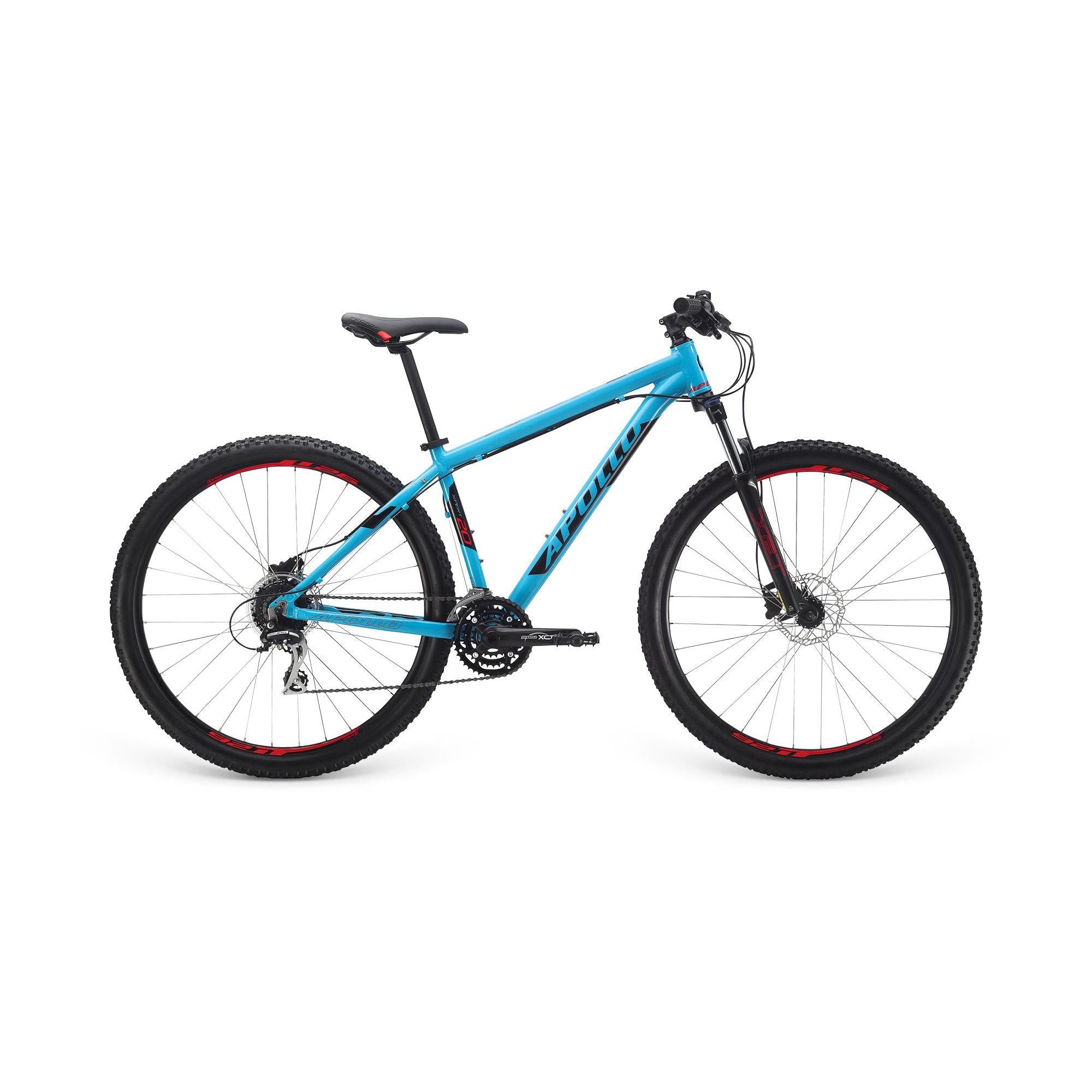 Apollo Xpert 20 29" Mountain Bike Black/Blue/Red (2017) – 99 Bikes