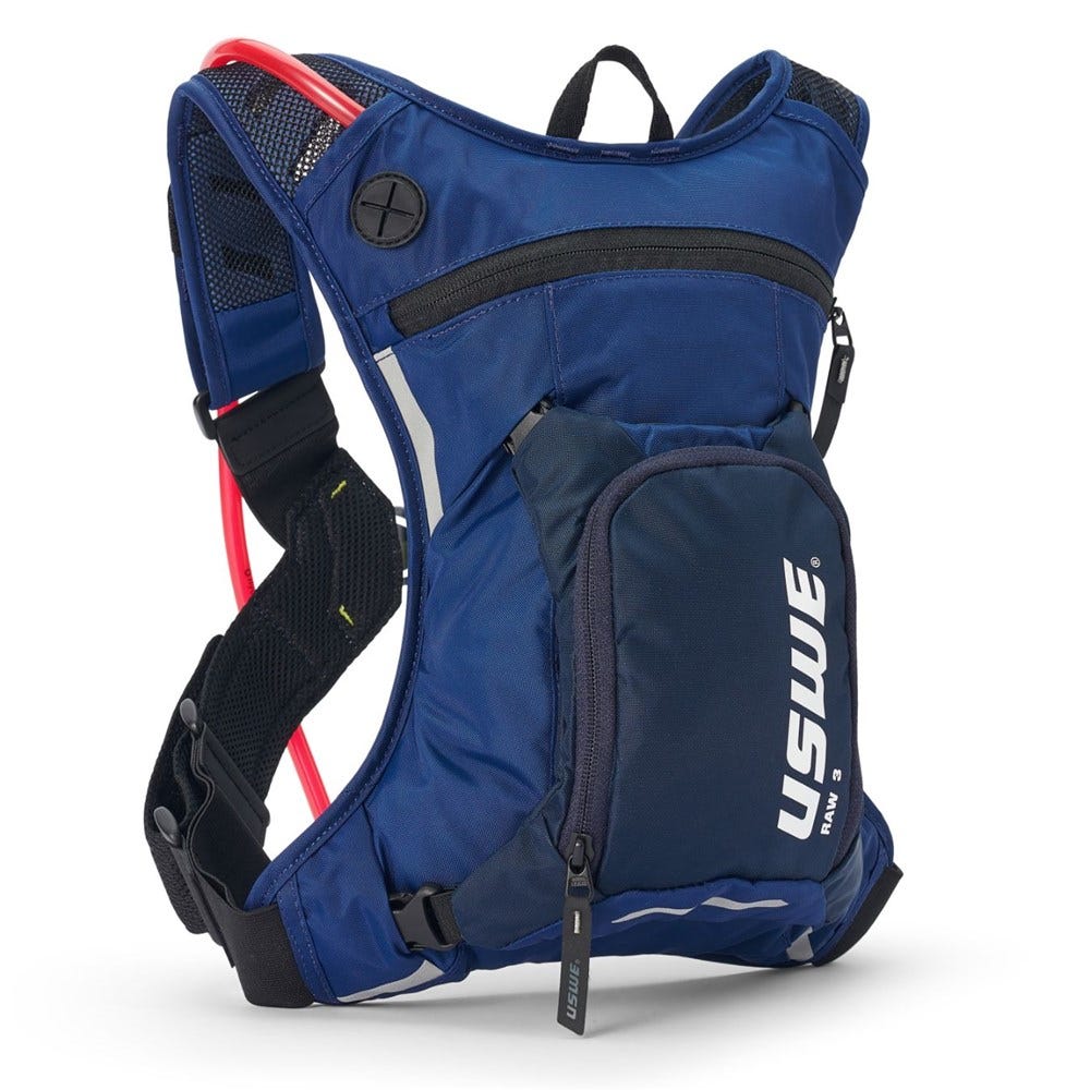 USWE 21 Raw 3 Hydration Pack 2.0L Factory Blue – 99 Bikes