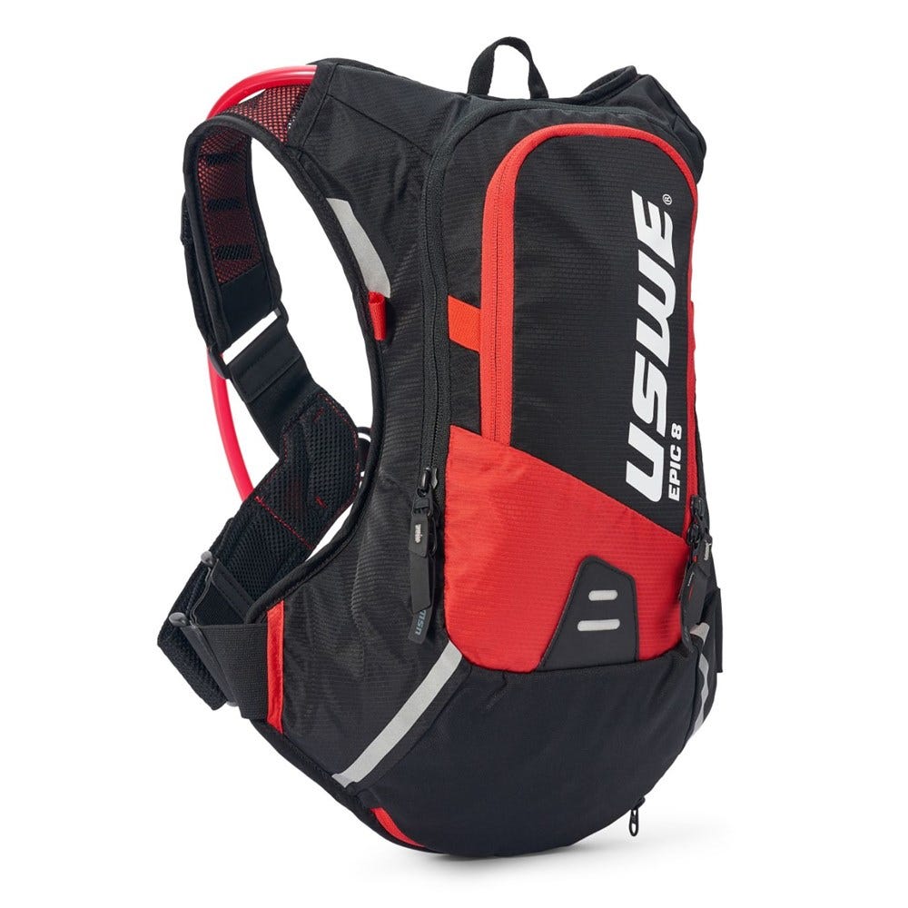 USWE 21 Epic 8 Hydration Pack 3.0L Black/Red – 99 Bikes