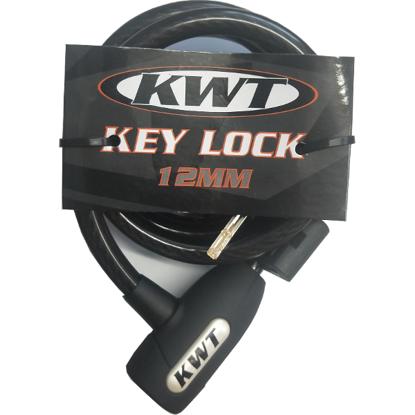 KWT Key Coil Lock 180x12 – 99 Bikes