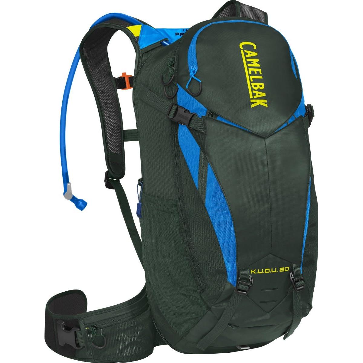 Camelbak KUDU Protector 20 Hydration Bag 3L Deep Forest/Brilliant Blue ...