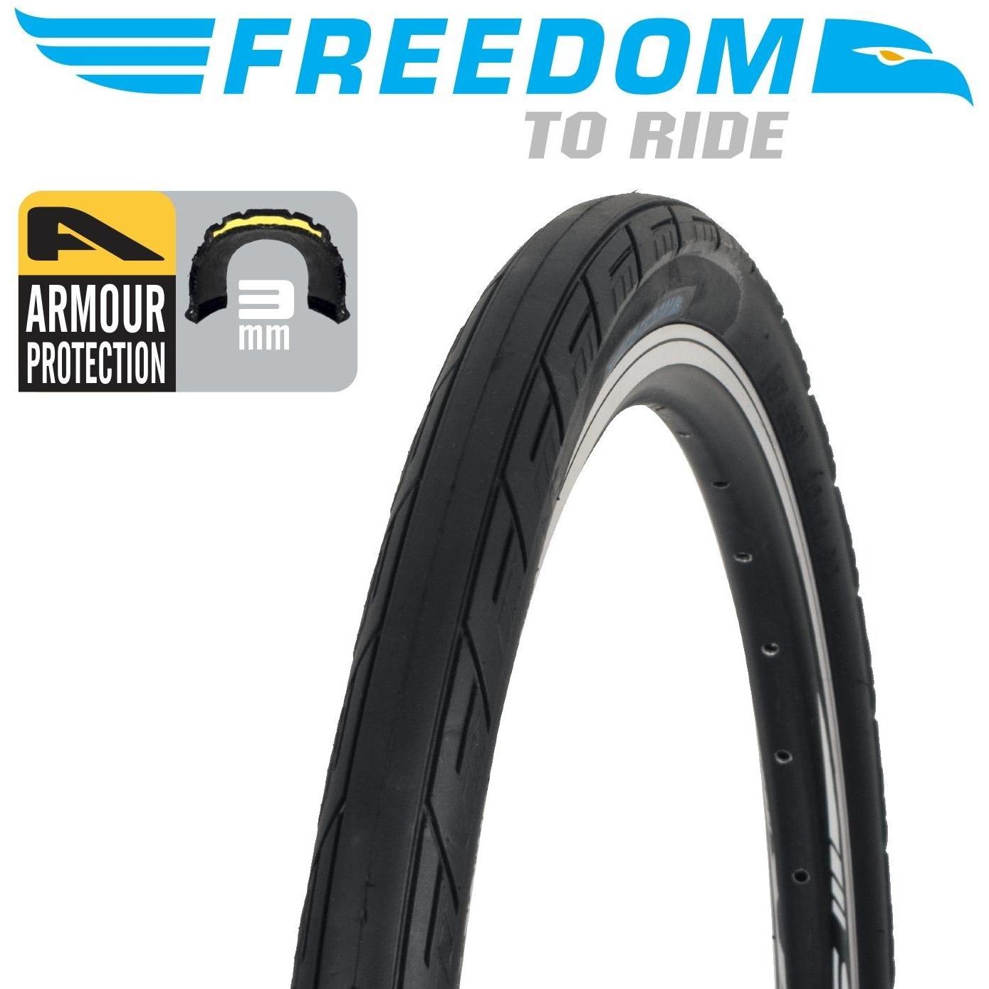 Freedom Roadrunner MTB Tyre 27.5 x 1.9'' Black – 99 Bikes