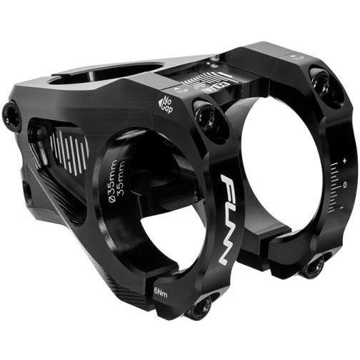Funn Equalizer Stem 31.8mm Diameter 35mm Length Black – 99 Bikes