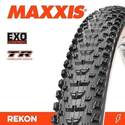 Maxxis Rekon Folding MTB Tyre 60TPI 29 x 2.60'' Tanwall – 99 Bikes