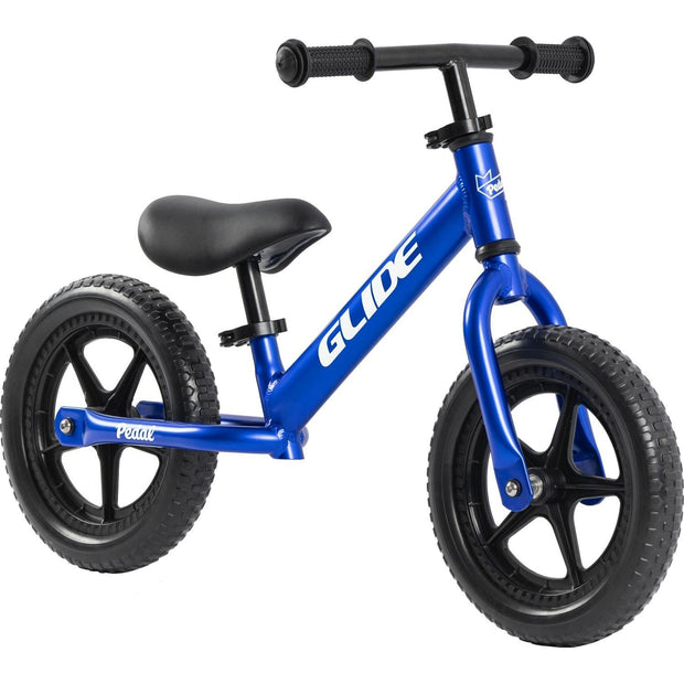 Pedal Glide Alloy 12'' Kids Bike Metallic Blue – 99 Bikes