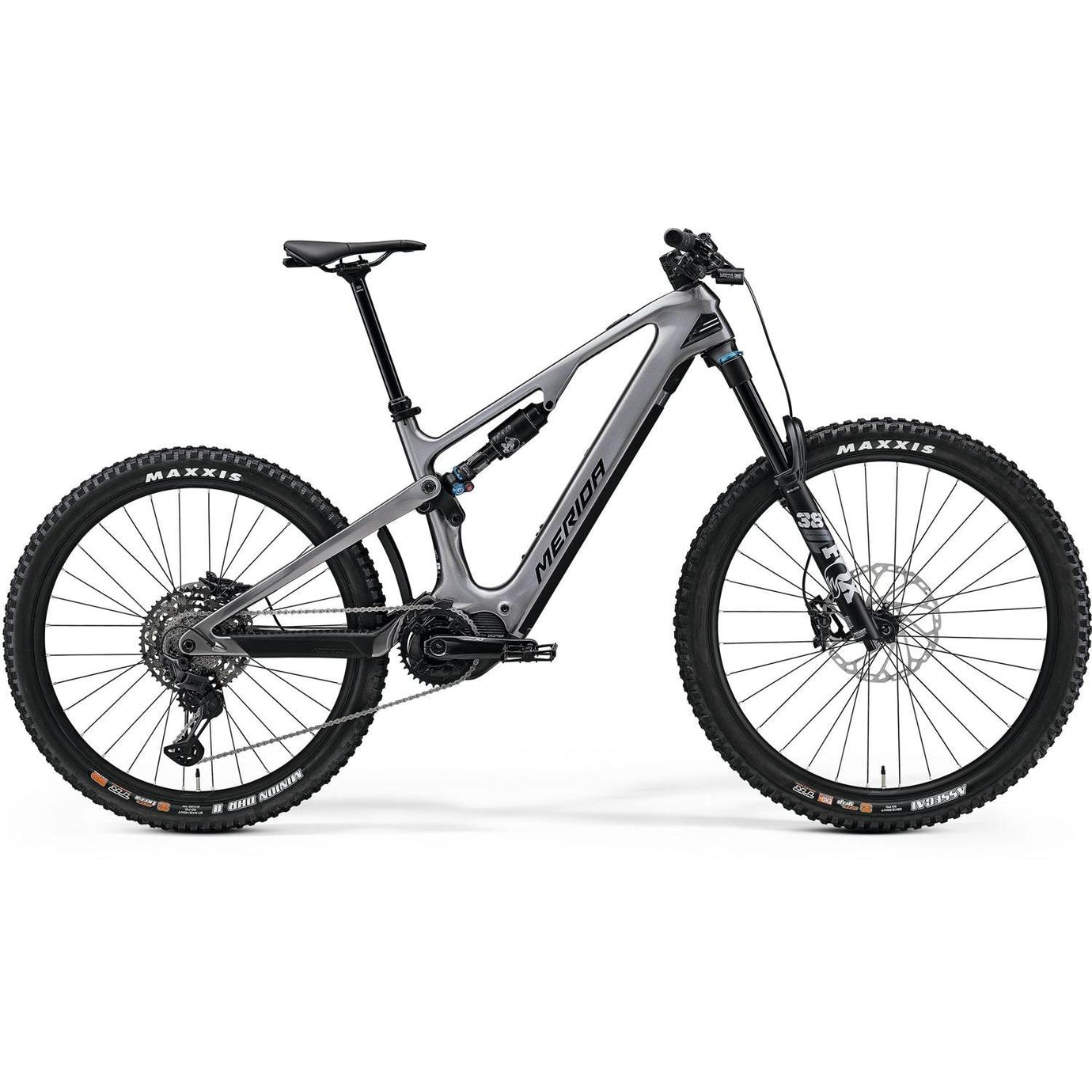 Merida eOne-Sixty 7000 Electric Enduro Bike 600Wh Battery Gunmetal Gre ...