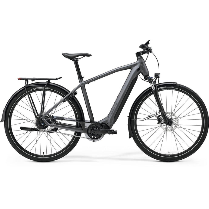 Merida eSpresso 775 EQ Electric Hybrid Bike 750Wh Battery Matte Dark S ...