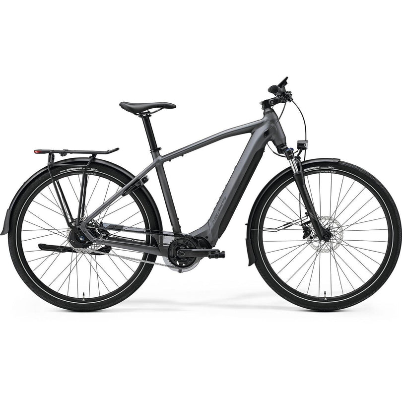 Merida eSpresso 775 EQ Electric Hybrid Bike 750Wh Battery Matte Dark S ...