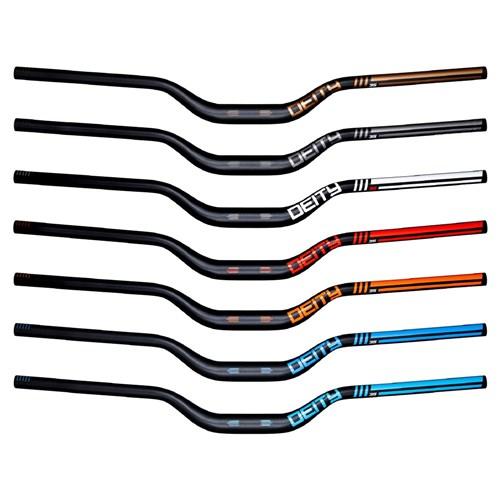 Deity Highside Handlebar 800 x 50mm Rise 35mm Bore Turquoise – 99 Bikes