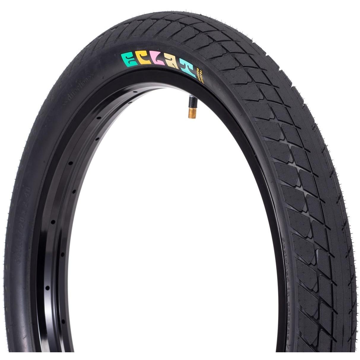 ECLAT Morrow (Ty Morrow) BMX Tyre 20 x 2.40'' Black – 99 Bikes