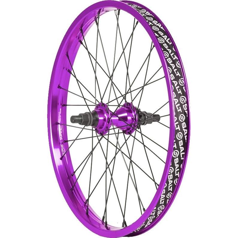 Salt Everest Cassette Rear BMX Wheel 20'' Purple – 99 Bikes