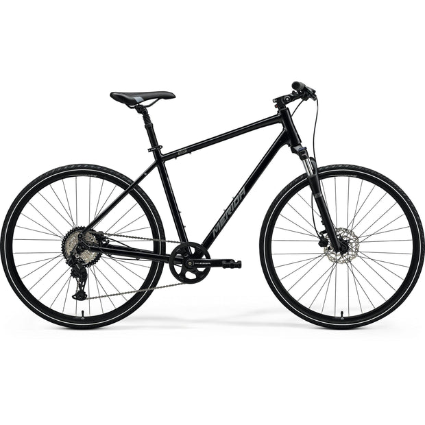 Merida Crossway 20 Hybrid Bike Black/Silver – 99 Bikes