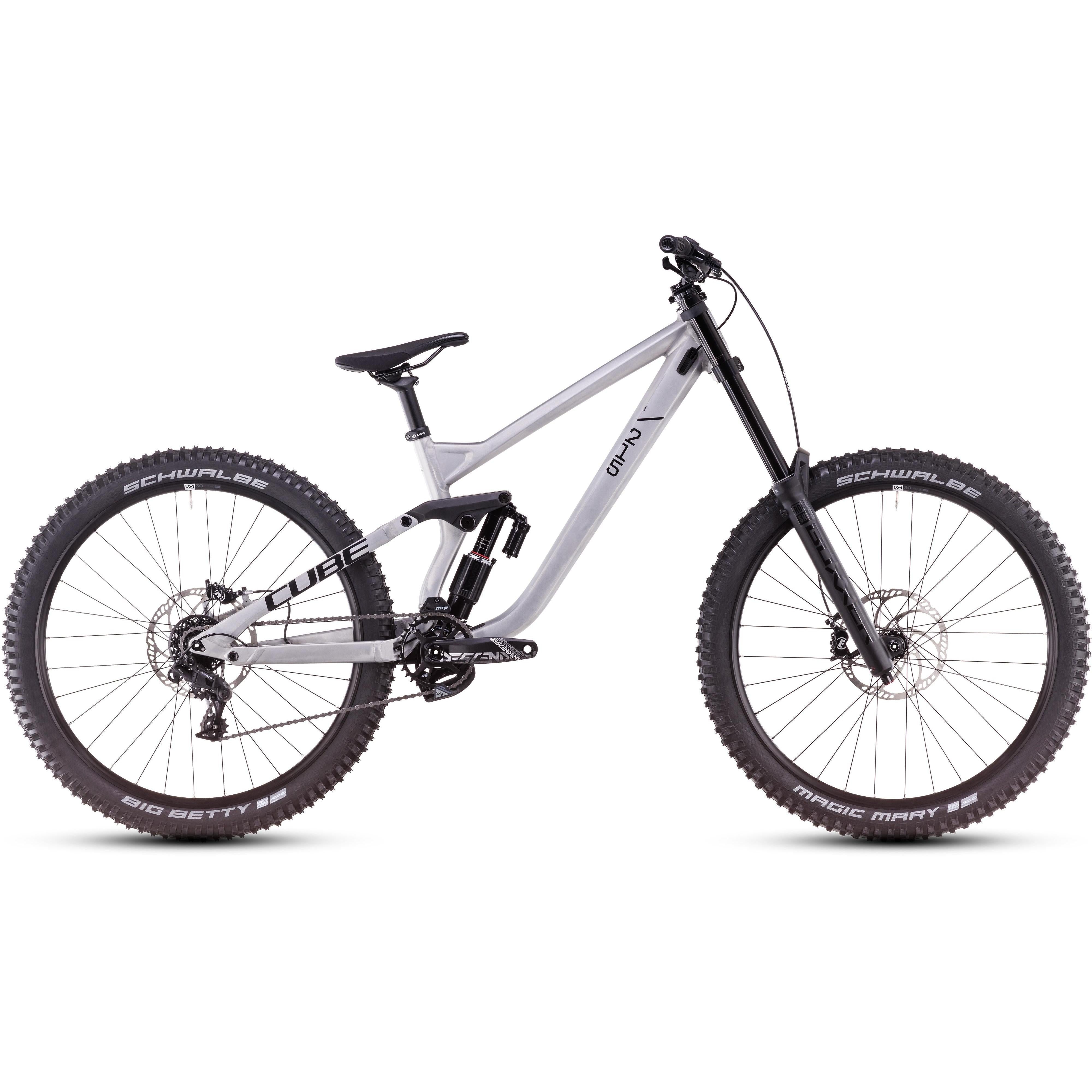 Cube TWO15 Pro 27.5'' Downhill Bike Rawmetal'n'Black – 99 Bikes