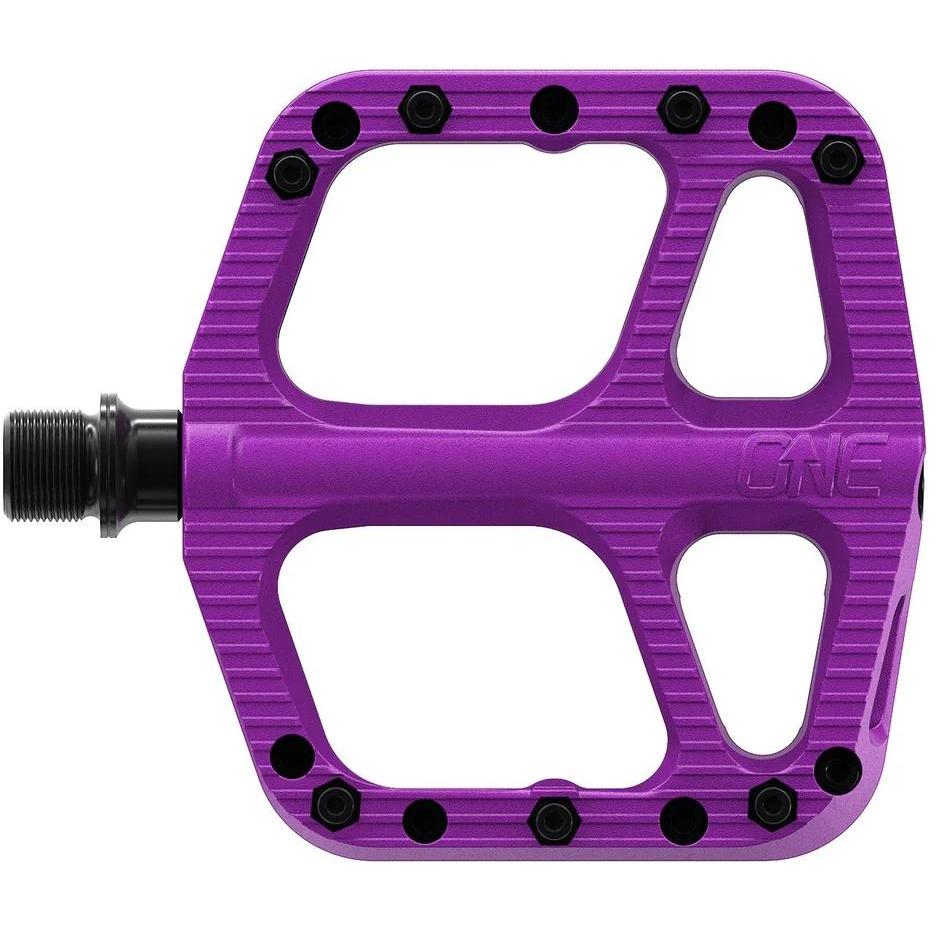 OneUp Components Composite Flat Pedals Small Purple – 99 Bikes