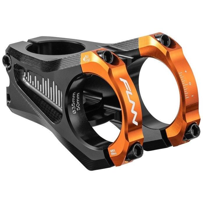 FUNN Equalizer Zero Stem 50mm Length 35mm Diameter Orange – 99 Bikes