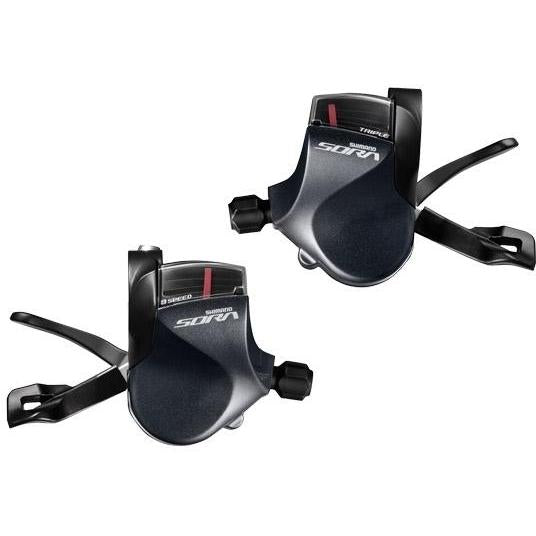 Shimano Sora Shifter Rapidfire Set R3000 9 Speed Double – 99 Bikes