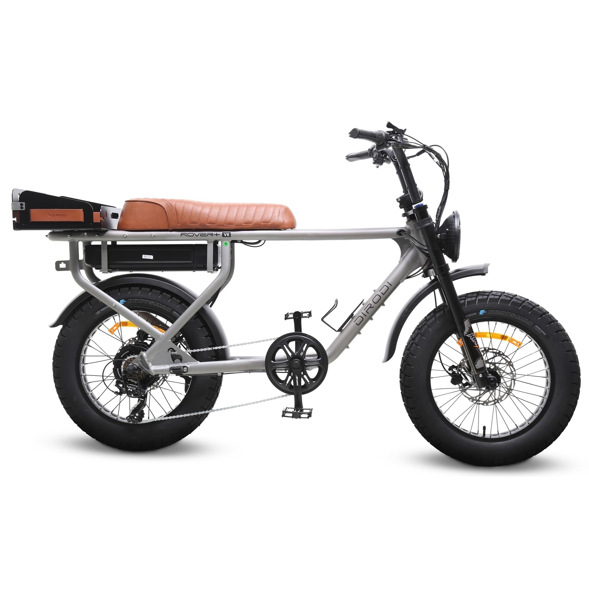 DiroDi Rover Plus Gen 6 250W Electric Fat Bike Matte Grey – 99 Bikes