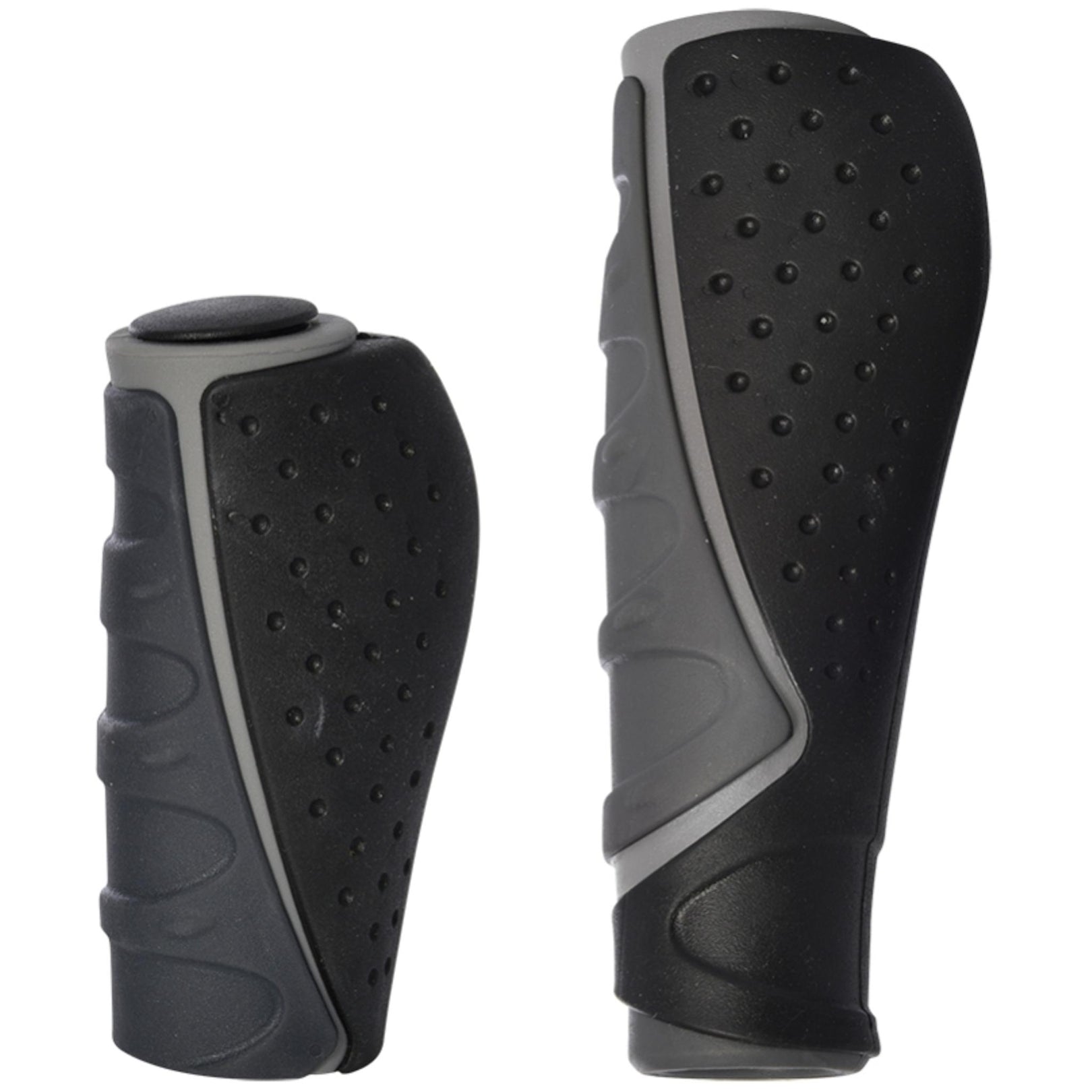 BPW Dual Density Ergo MTB Grip Single Gripshift Black/Grey – 99 Bikes