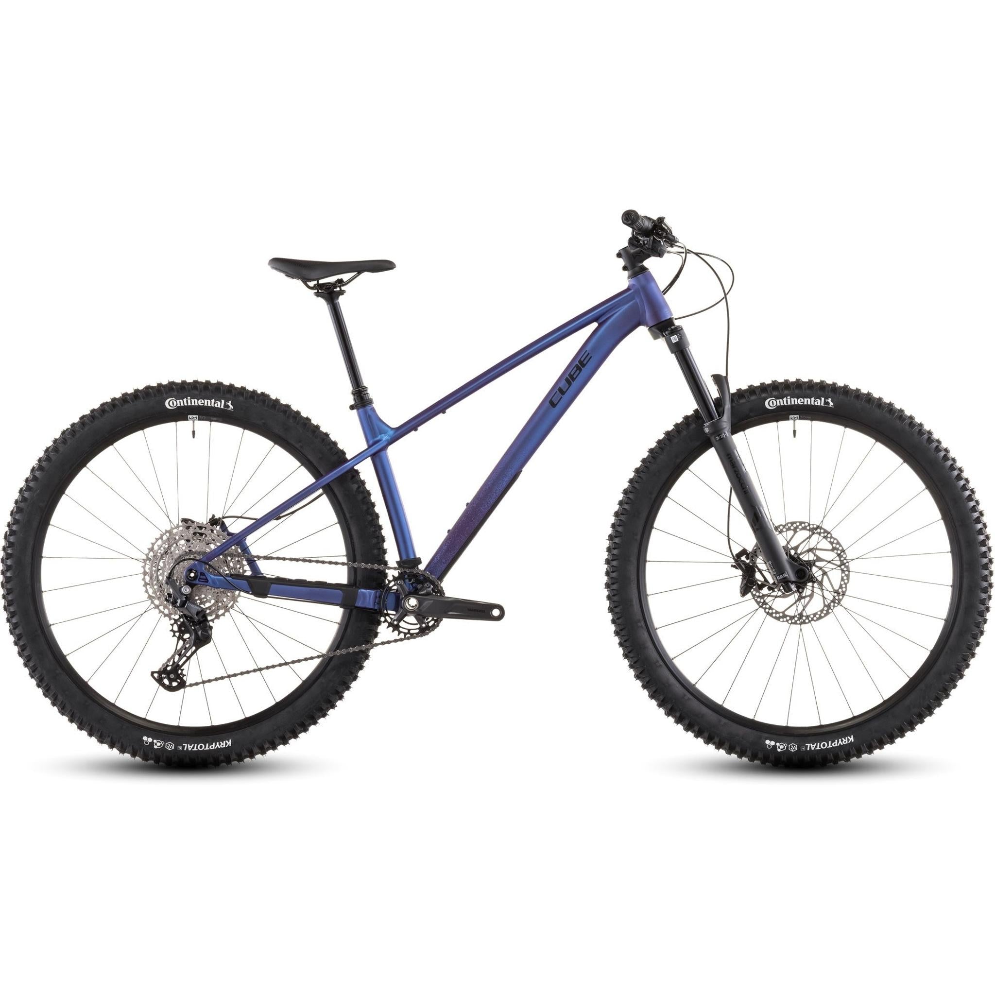 Cube Reaction TM Pro Hardtail Trail Bike Blueviolet'n'Black – 99 Bikes