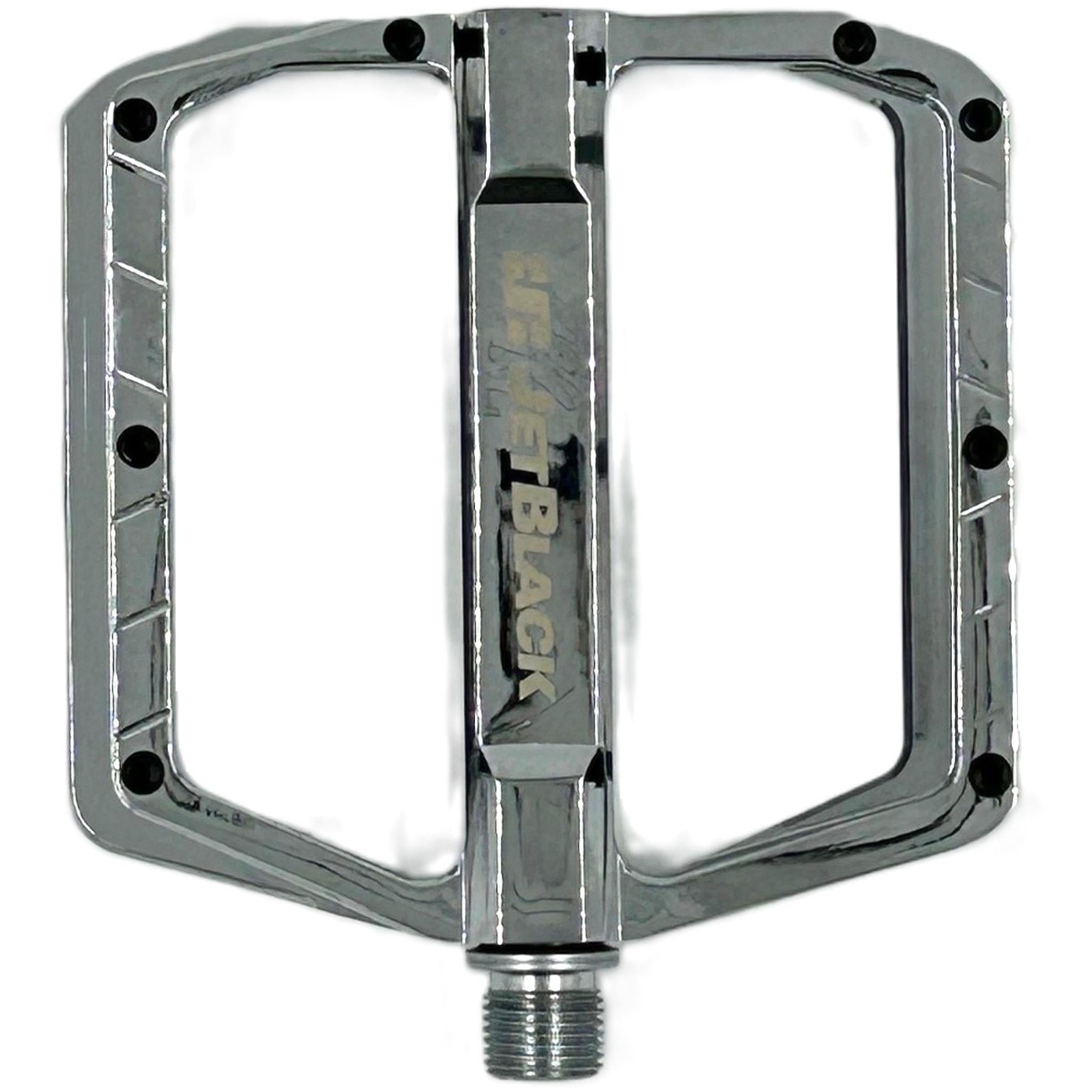 Jetblack Featherlite Low Profile MTB Pedals Chrome – 99 Bikes