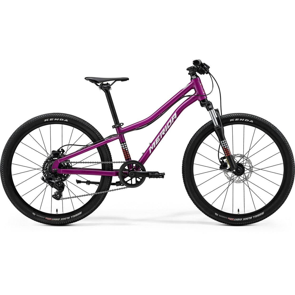 Merida Matts J24 - 24'' Kids Bike Silk Purple/White – 99 Bikes