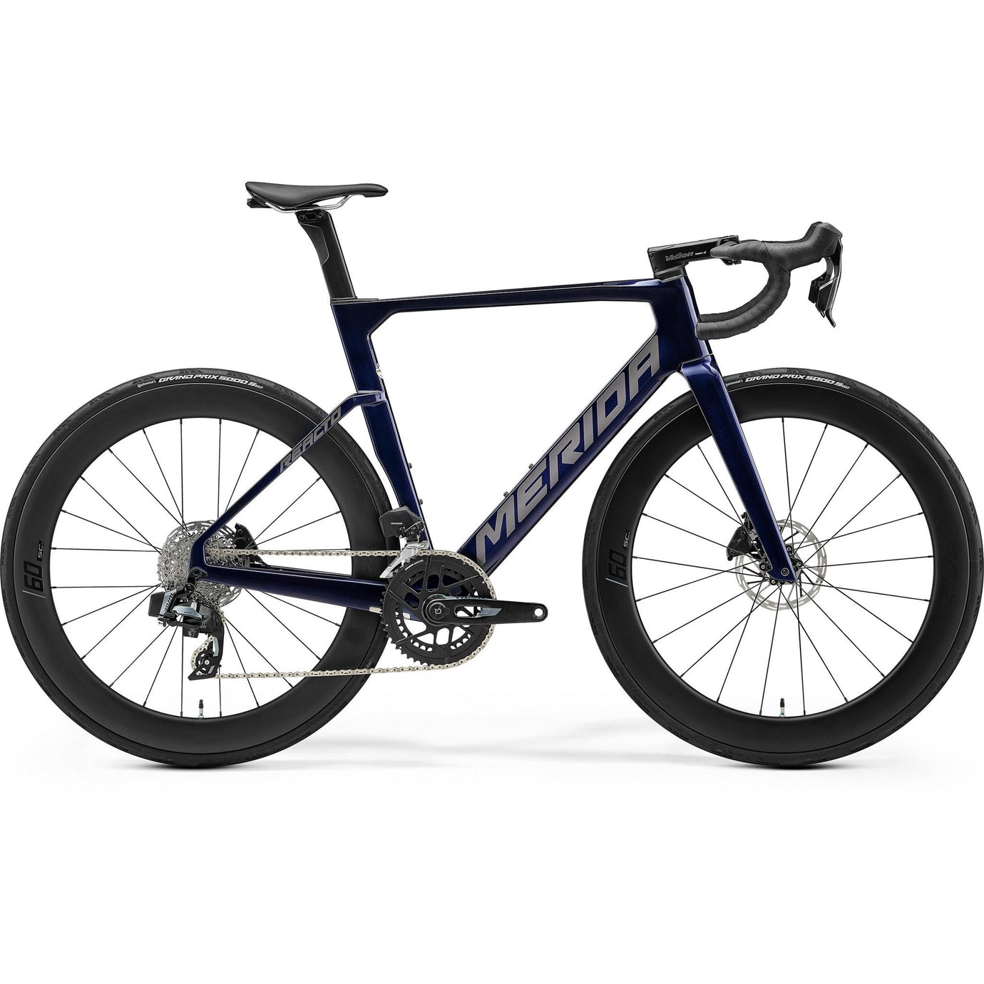 Merida Reacto 7000 Road Race Bike Starfield Purple/Gunmetal Grey – 99 Bikes