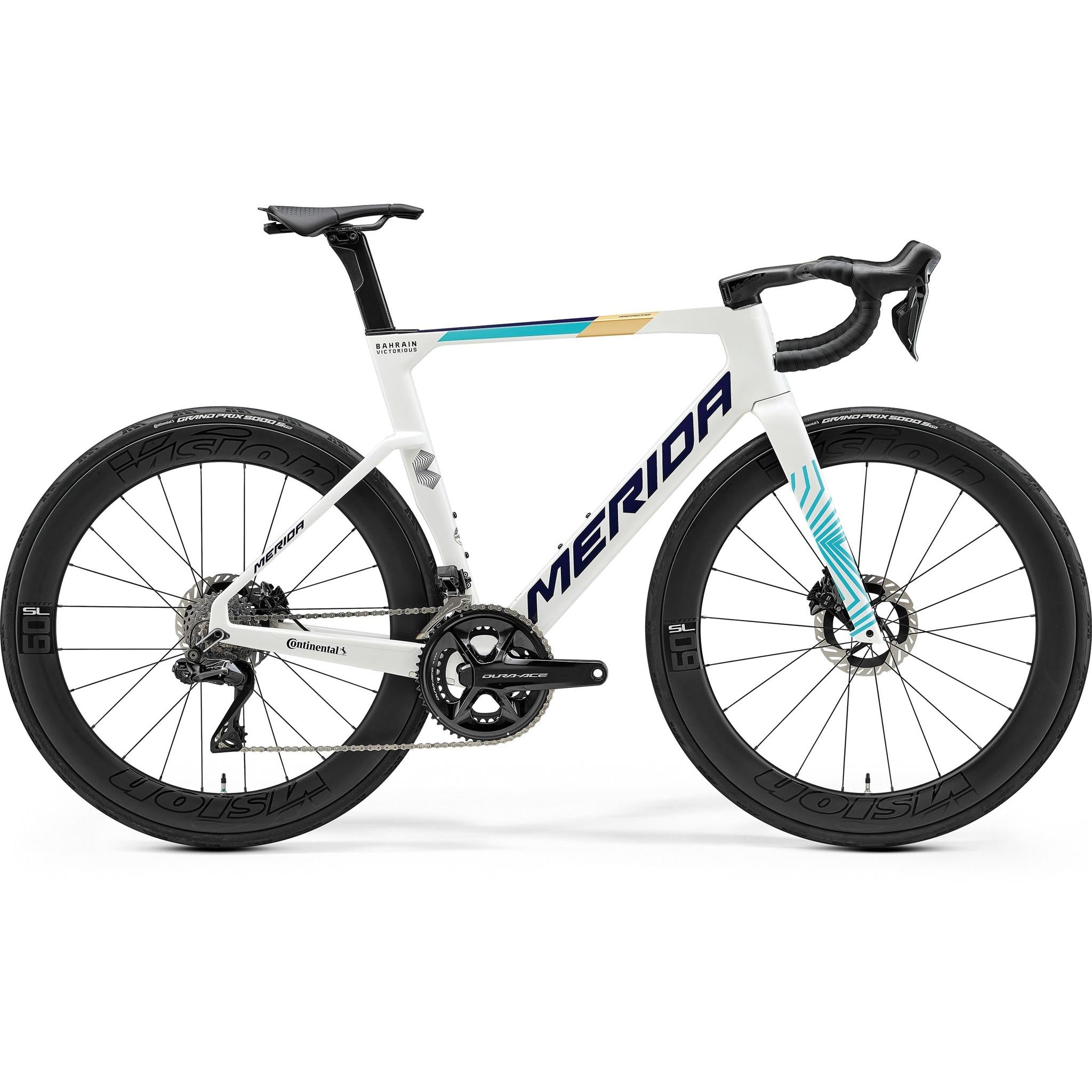 Merida Reacto Team Road Race Bike Teal/Pearl/Team – 99 Bikes