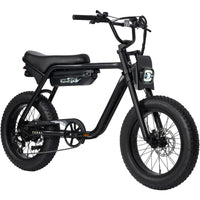 Pedal Bandit 20'' E6 Electric Fat Tyre Bike Black – 99 Bikes