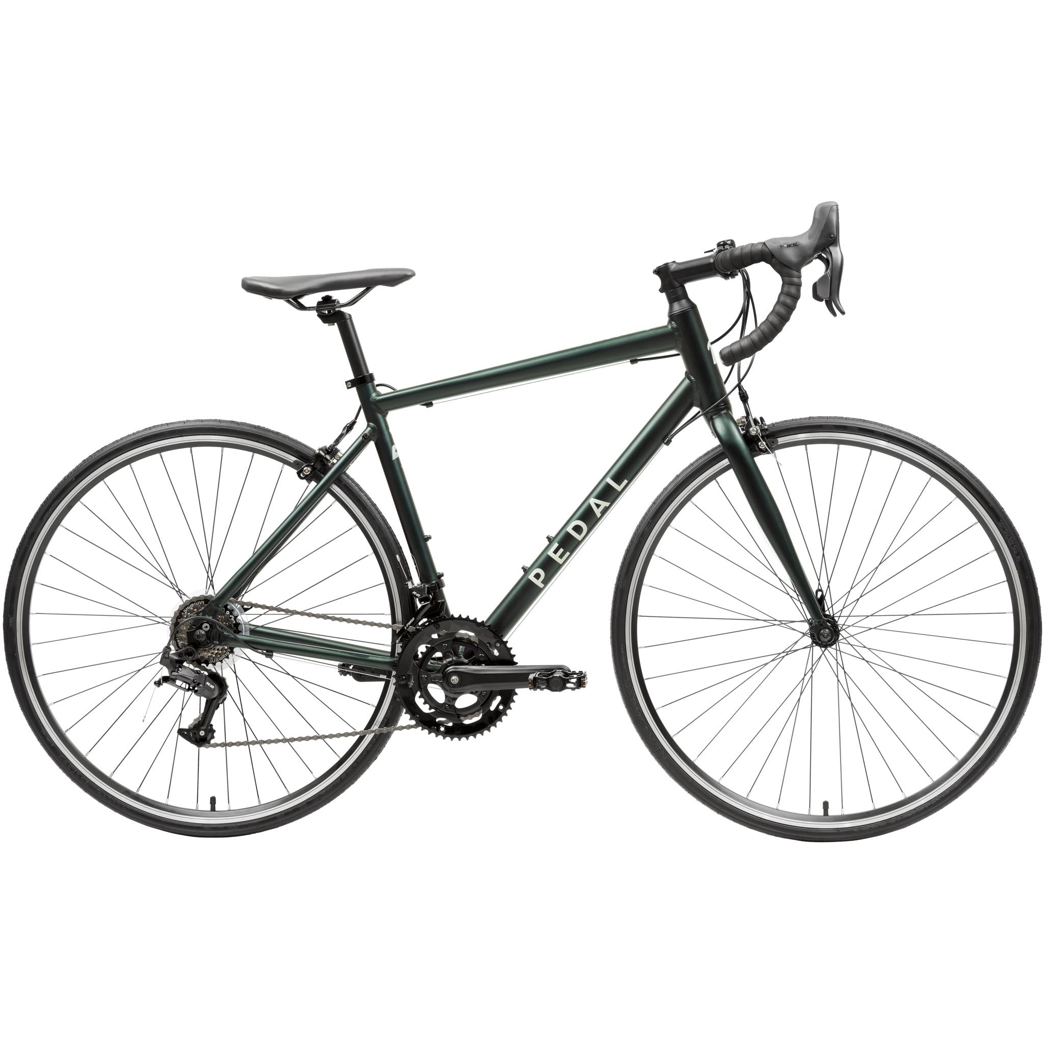 Pedal Pursuit 3 Road Bike Satin Green – 99 Bikes
