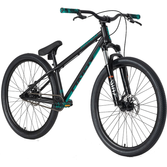Raven 26'' ONYX Dirt Jumper Black Teal 26inch – 99 Bikes