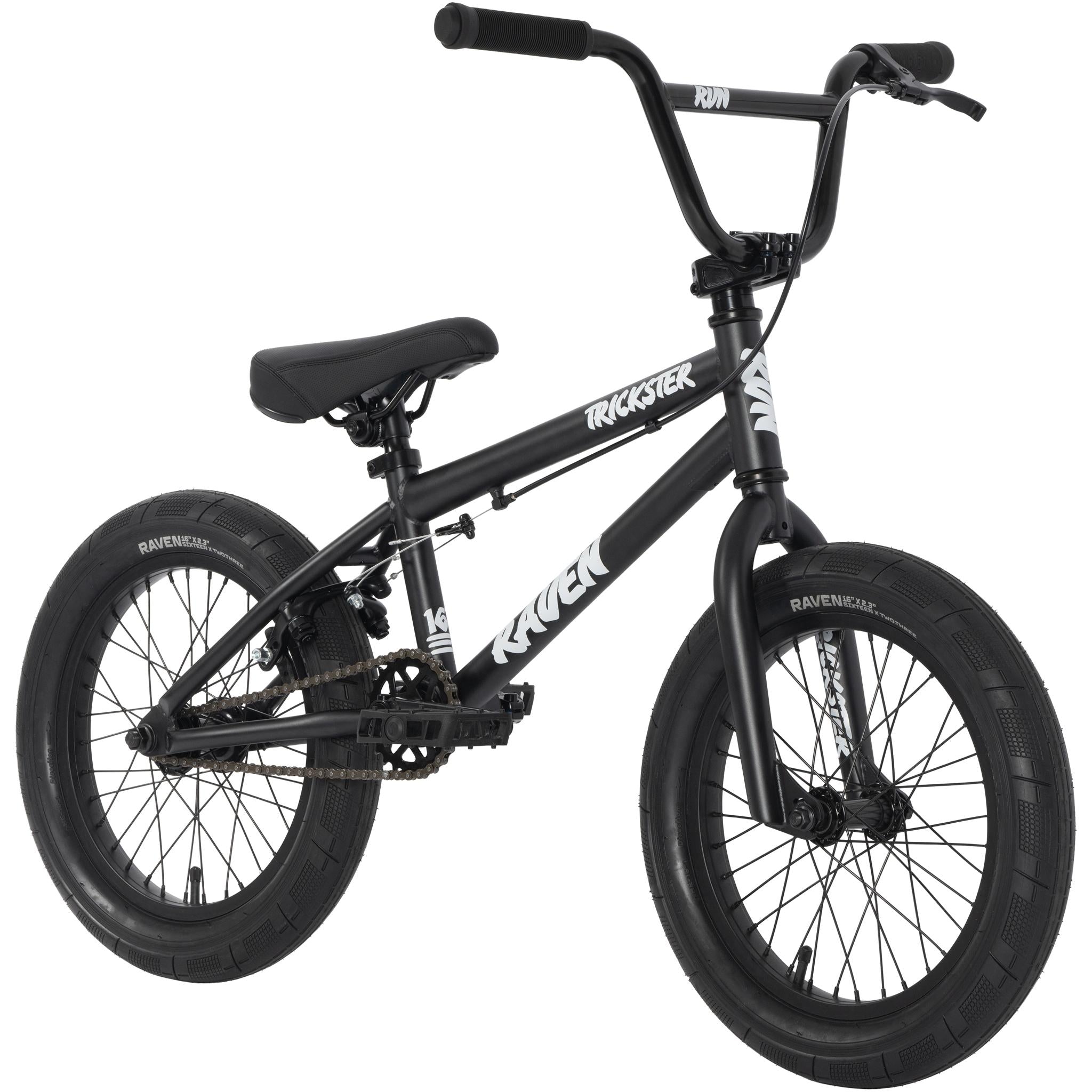 Raven Trickster 16'' BMX Bike Midnight Matte – 99 Bikes