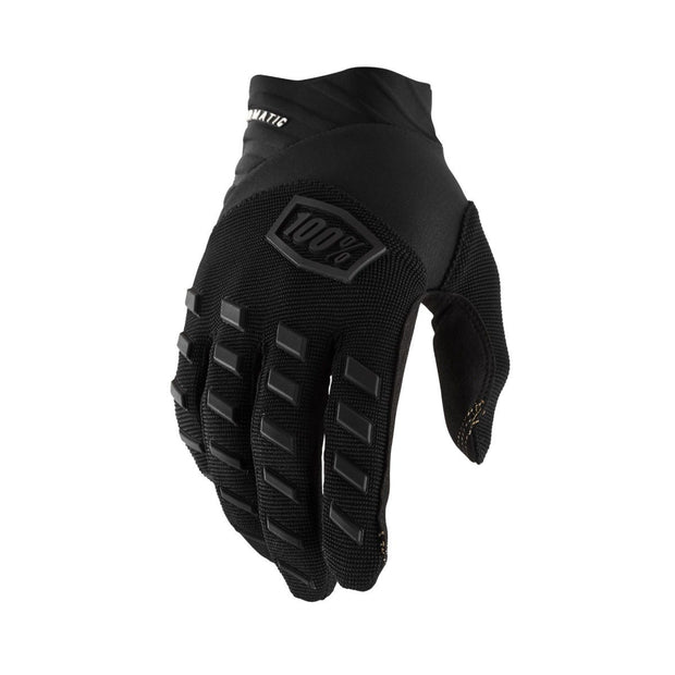 100% AIRMATIC FF MTB Gloves Black/Charcoal – 99 Bikes