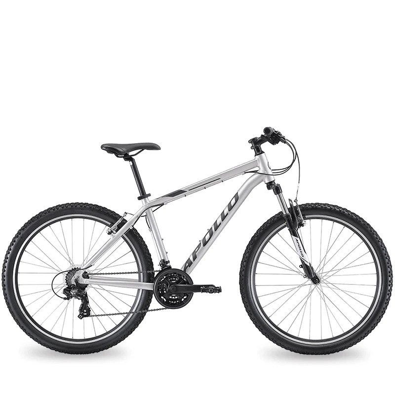 Apollo Aspire 10 Matte Silver/Charcoal – 99 Bikes