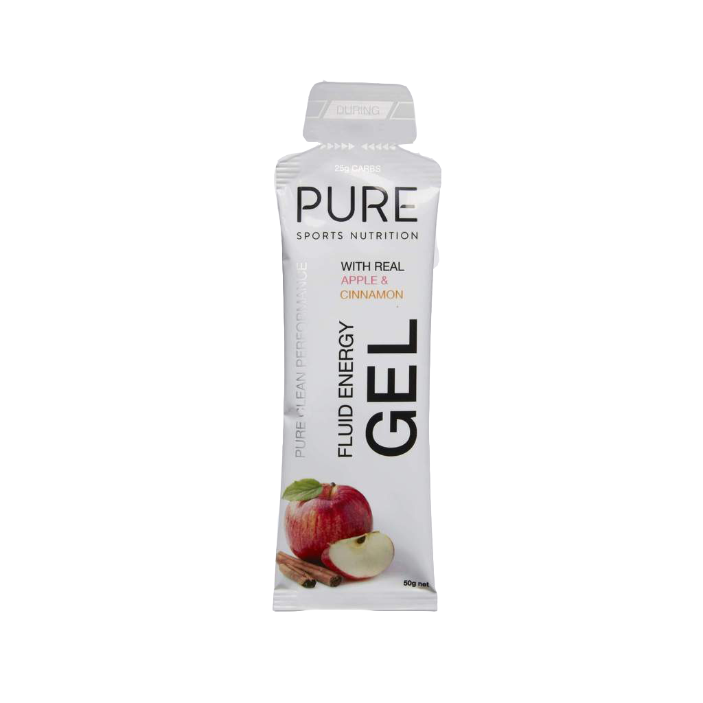 PURE Apple Cinnamon Fluid Energy Gel 50g – 99 Bikes