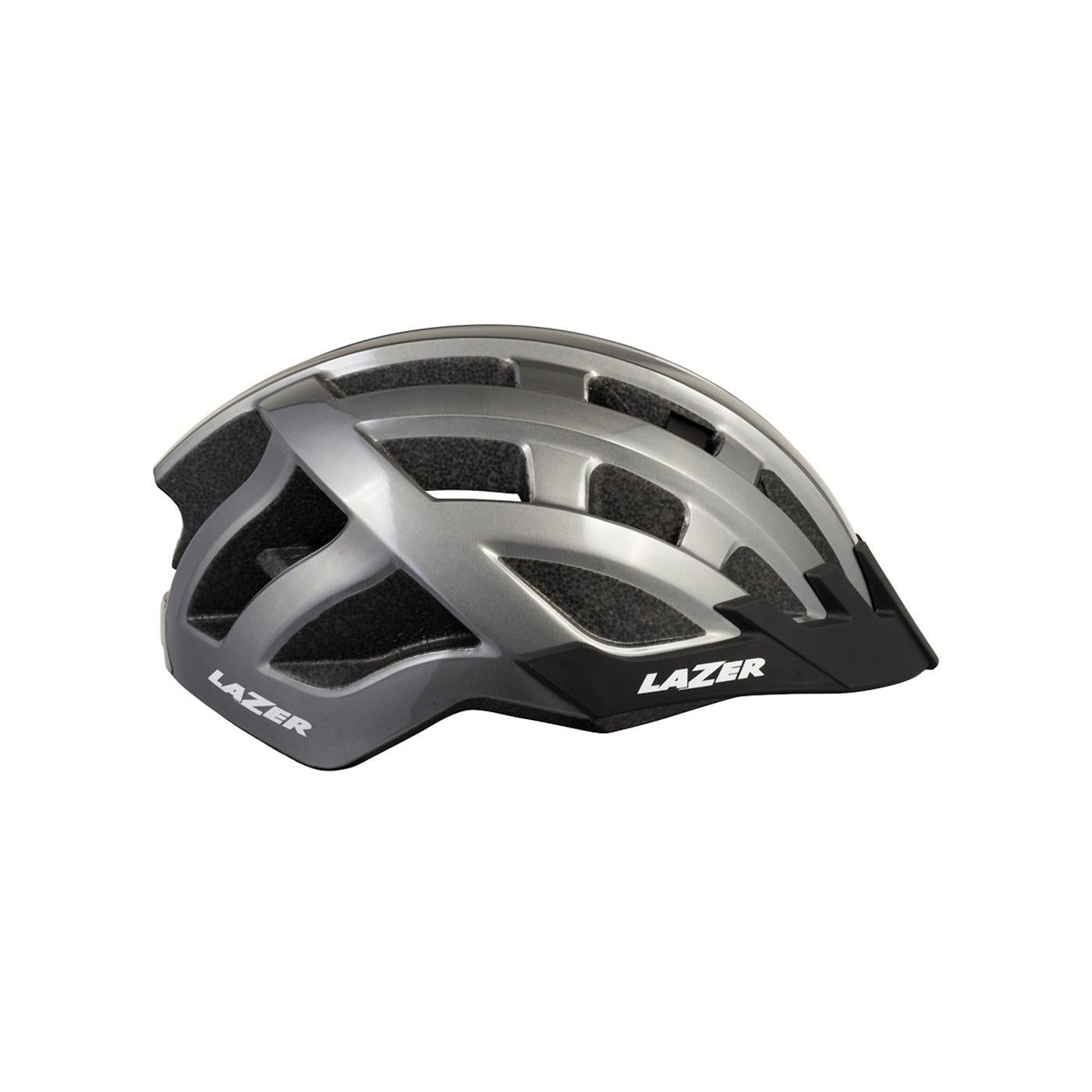Lazer Compact Helmet Titanium – 99 Bikes