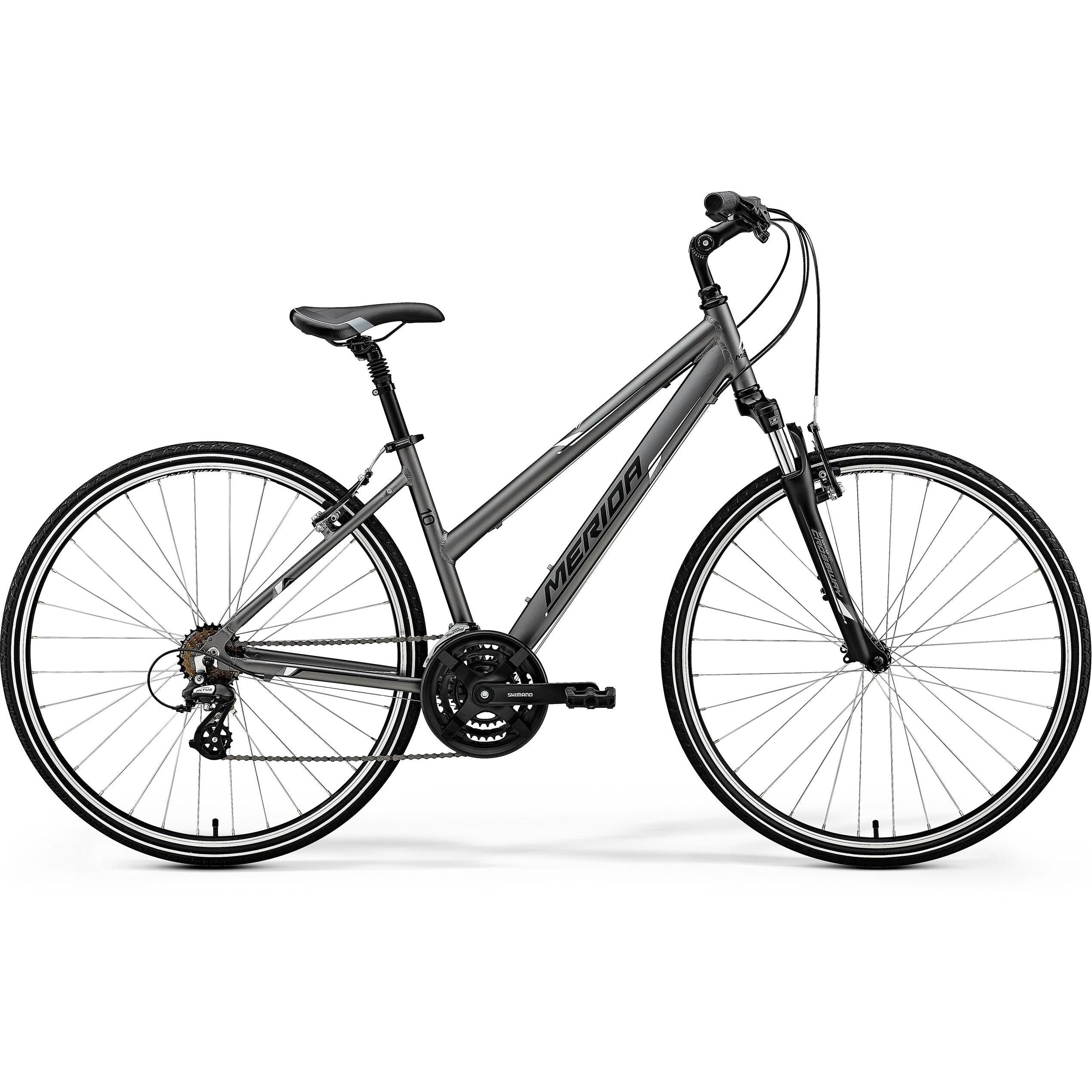 Merida Crossway 10-V Lady Women's Hybrid Bike (2018) – 99 Bikes