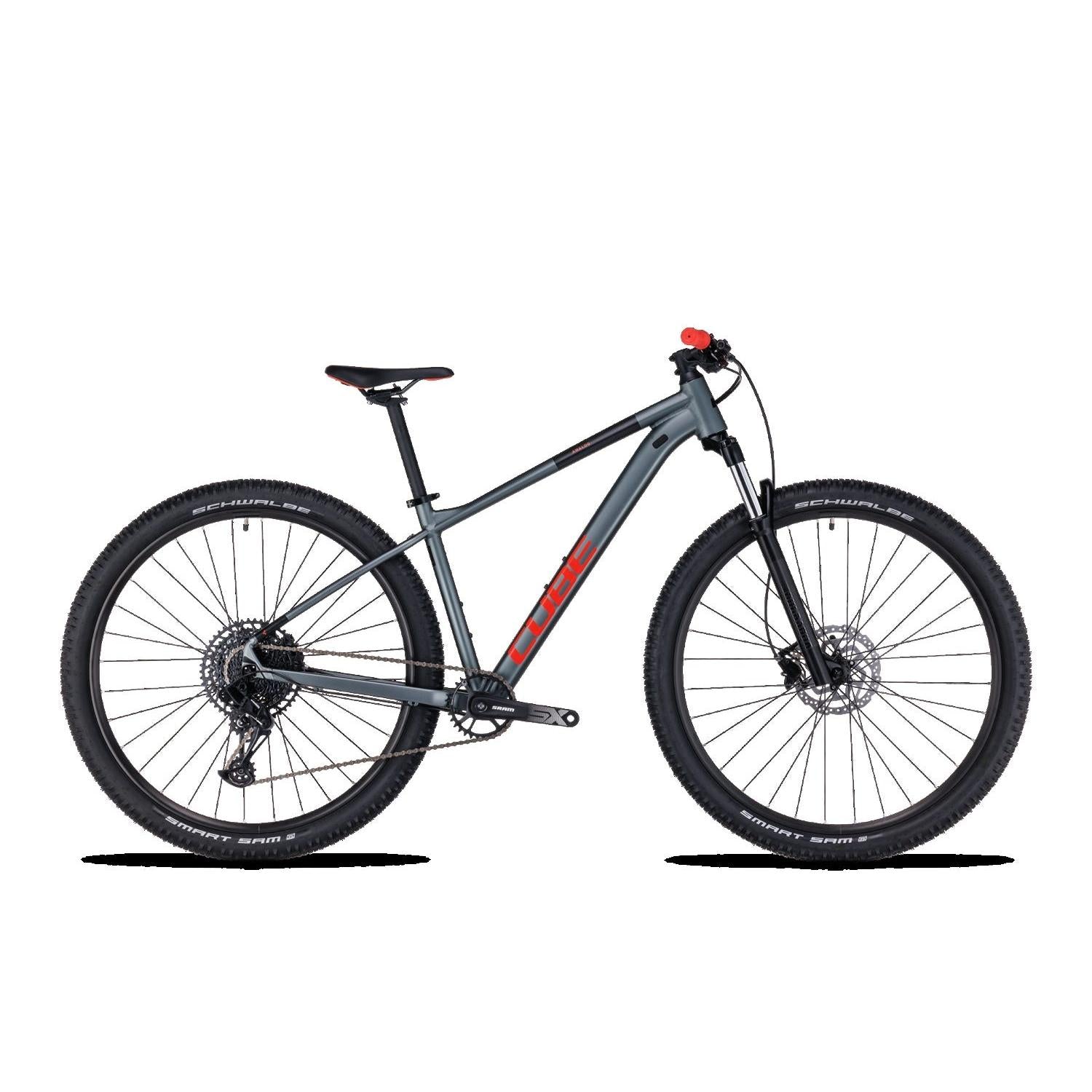 Cube Analog Hardtail Mountain Bike flashgrey'n'red – 99 Bikes