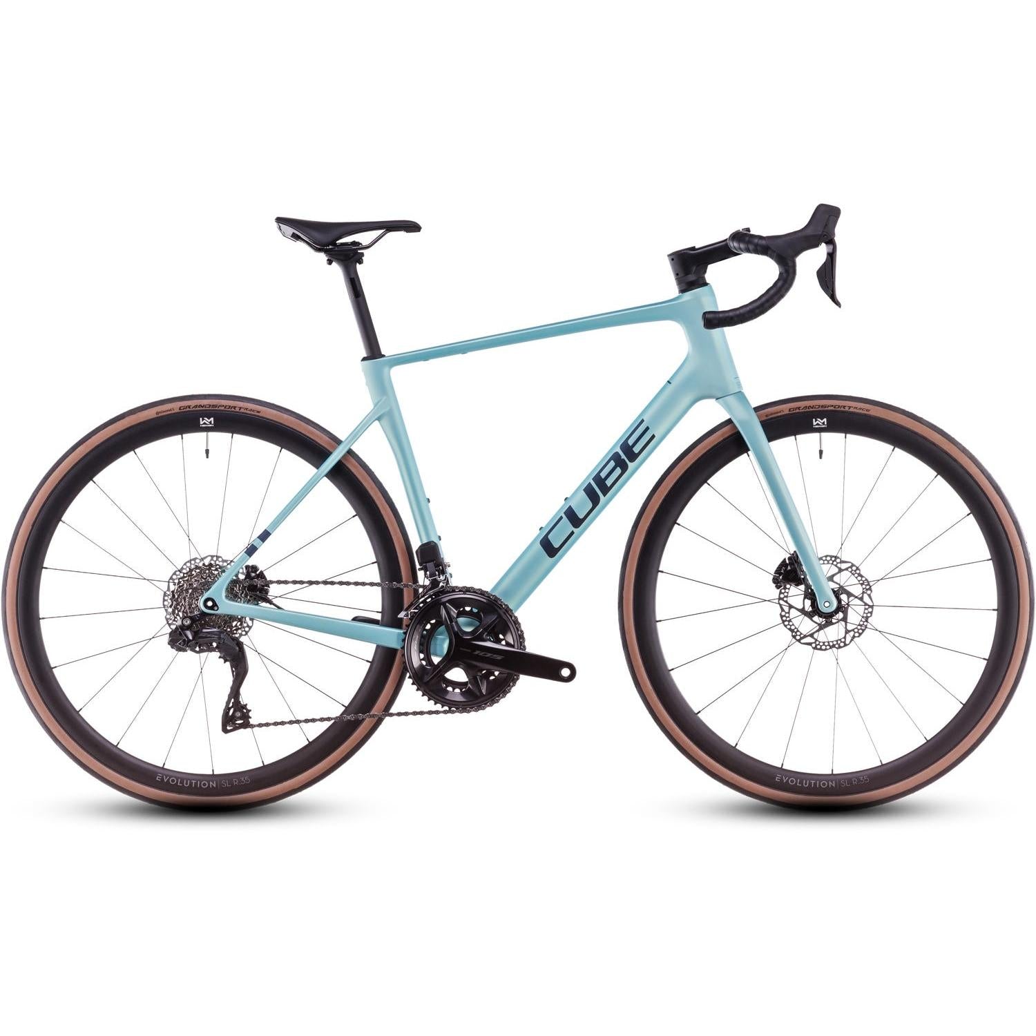 Cube Attain C:62 SLX Road Bike Lagoon'n'Black – 99 Bikes