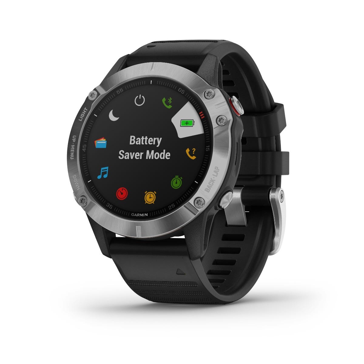 Garmin Fenix 6 GPS Watch Silver/Black – 99 Bikes