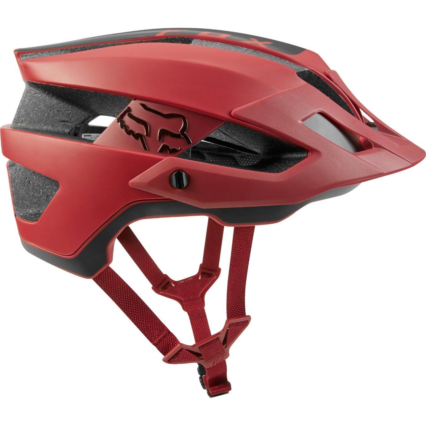FOX Flux Helmet Rush Cardinal Red (2019) – 99 Bikes