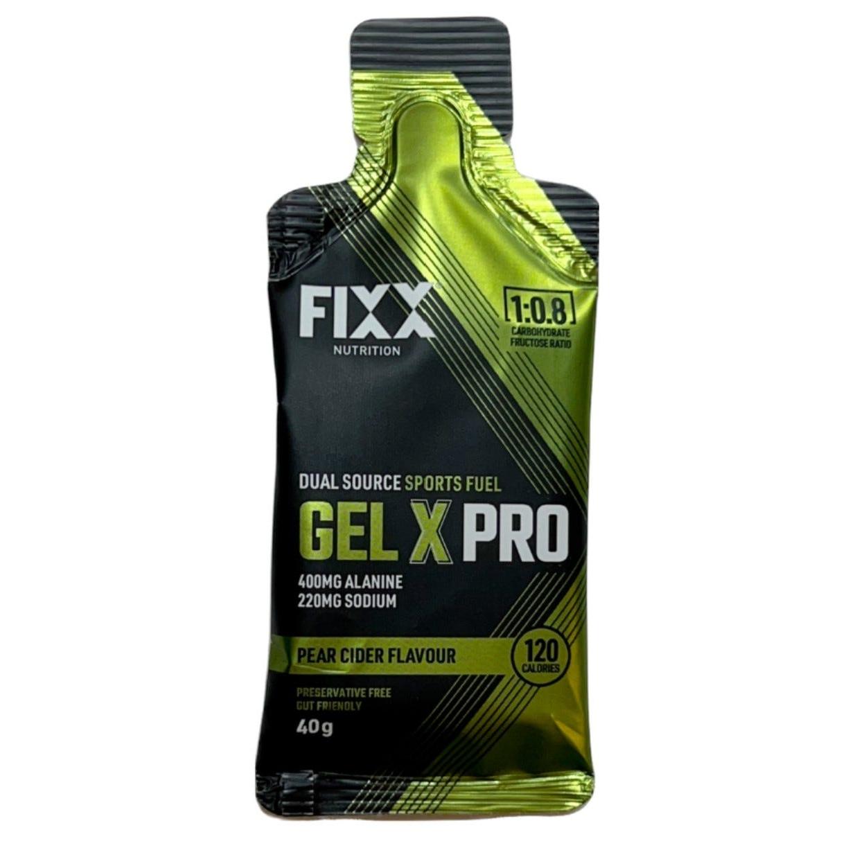 FIXX Gel X Pro Pear Cider Energy Gel 40g – 99 Bikes