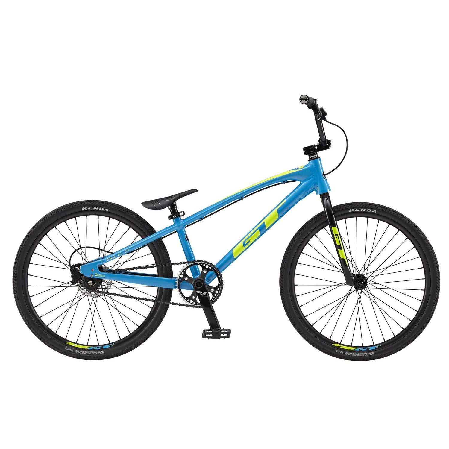 GT Speed Series Pro 24 BMX Bike Cyan/Neon Yellow (2019) – 99 Bikes