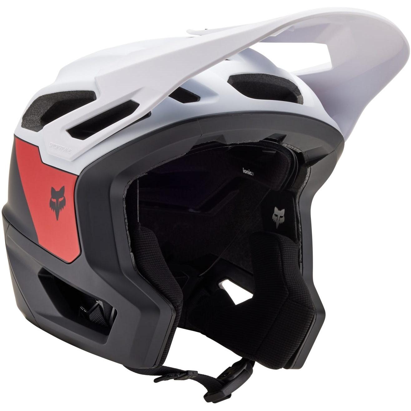 FOX Dropframe Pro MTB Helmet Black/White 2024 – 99 Bikes